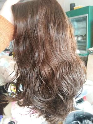 China Brazilian Virgin Hair Jewish Wigs #4 Hair Color 16 Inches Body Wave  In Stock for sale