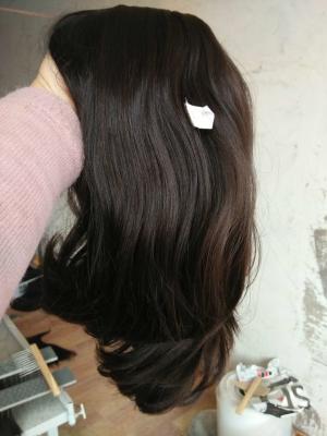 China Brazilian Virgin Human Hair Kosher Wigs Naturual Color Natural Straight for sale