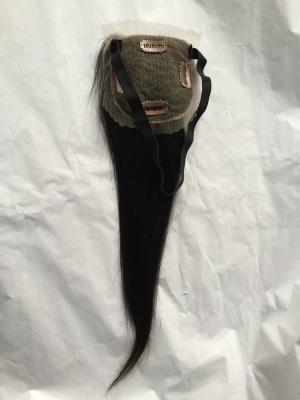 China Wholesale Silky Straight  Indian Remy Hair Lace Closure With Clips for sale