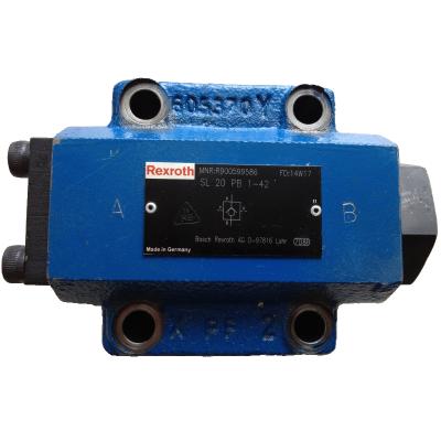 China Rexroth Check Valve SL20PB1-42 High Flow Rate High Reliability Easy Installation 315 Bar High Pressure Resistance for sale