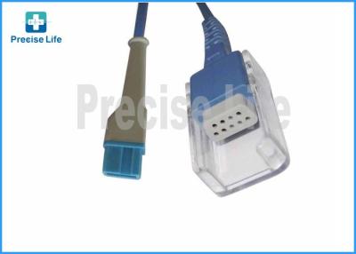 China Spacelabs 700-0030-00 SpO2 adapter cable connect with  DB 9 pin SpO2 sensor for sale