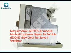 Maquet Serov i 6671135 Modulo de ar Equipamento médico Reparação Modulo de ar 6650415 Cinza Para Servo I Ventilador