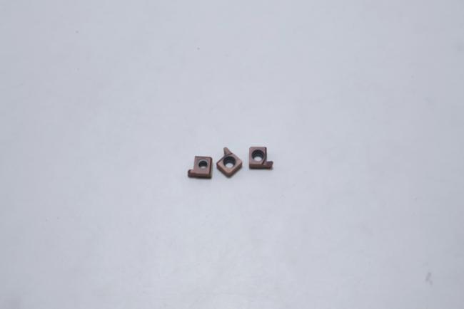 Carbide inner turning insert close-up