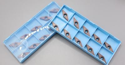 China Carbide Turning Inserts  Rhombic 35°  Coating Lathe Carbide Inserts for Finishing Processing on Stainl VBMT160408 for sale