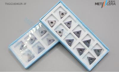 중국 60° 삼각형 네거티브 홀 TNGG160402 오른쪽 손 절단 회전 삽입 탄화물 삽입, 땅 삽입 판매용