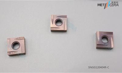 중국 정사각형 완전히 땅 CNC 턴 삽입, 탄화물 삽입 SNGG1204, 오른쪽 손 절단 블레이드, 톱니 도구 판매용
