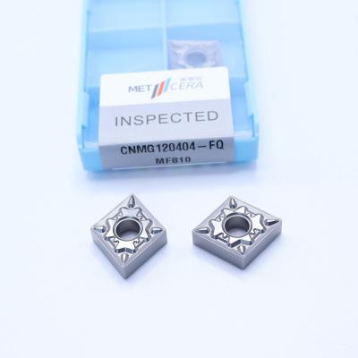 중국 외부 회전 CNC 턴 머신 삽입 HRA92.5 강도 CNMG120404-FQ 판매용
