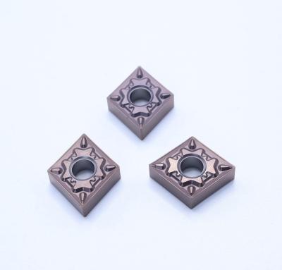 중국 외부 회전 CNC 턴 머신 삽입 HRA92.5 강도 CNMG120404-FQ PV8310 판매용