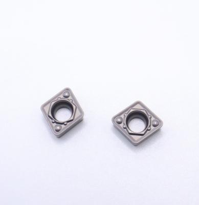 Chine Résistance à la fracture Outil de coupe Cermet insère une bonne douceur de surface CCMT060208-1HQ MC2010 à vendre
