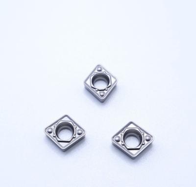 중국 파열 저항 탄화물 절단 도구 좋은 표면 매끄러움을 삽입 CCMT060208-1HQ MF412 판매용