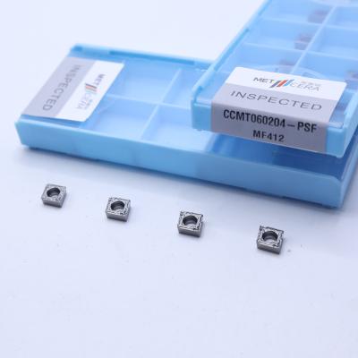 China CCMT060204 CNC Lathe Indexable Carbide Turning Insert, Carbide Insert for Steel, Alloy, Finish Chipbreaker for Internal Turning for sale