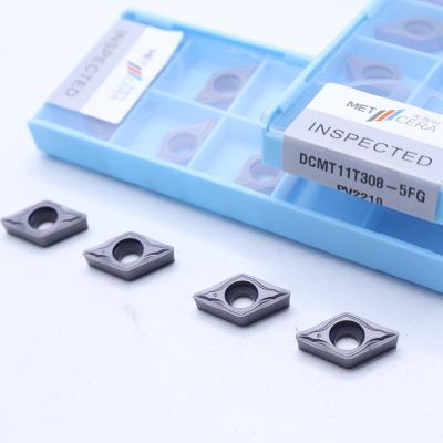 Chine DCMT07 DCMT11 Inserts de cermet dans un disjoncteur 5FG pour le tournage externe et interne de l'acier à vendre