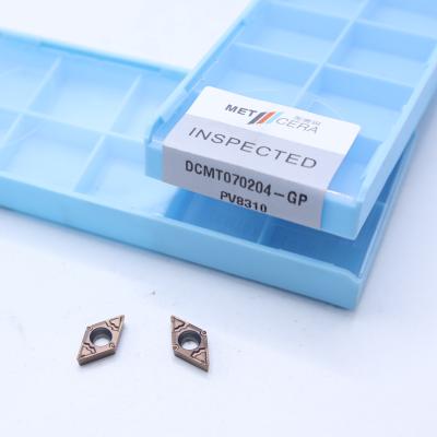 중국 DCMT070204 DCMT11T304 GP 칩 브레이커의 외부 및 내부 회전용으로 코팅된 PVD 판매용