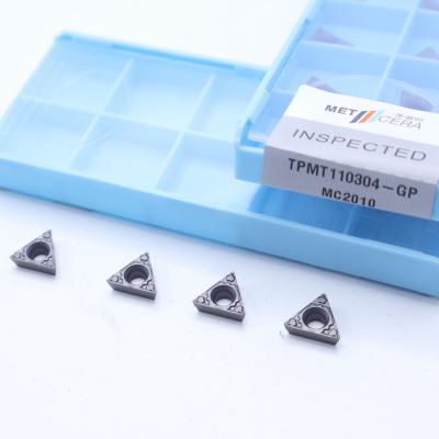 Chine TPMT11 Cermet CNC inserts de tournage pour la machine CNC dans le disjoncteur GP à vendre