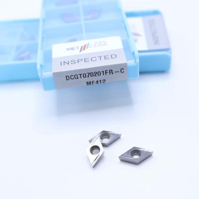 中国 MF412/PV4312 グレード シルバー / ブロンズ DCGT07 DCGT11 カービッド CNC トーニング インセット 販売のため