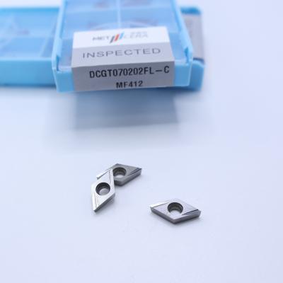 中国 MF412/PV4312 グレード シルバー / ブロンズ DCGT07 DCGT11 カービッド CNC トーニング インセット 販売のため