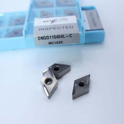 Chine DNGG1104 DNGG11 Cermet CNC inserts de tournage de cermet, inserts de finition avec le disjoncteur de finition de C à vendre