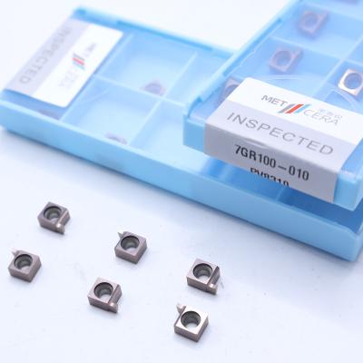 중국 6GR 7GR 8GR 9GR 고품질 탄화물 내부 회전 삽입기 안정적인 가공, 내부 구멍 삽입기 판매용