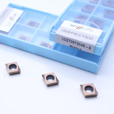 중국 CCGT04 CCGT06 CCGT09 탄화탄소 회전 삽입, 탄화탄소 CNC 회전 삽입 S 칩 브레이커 판매용