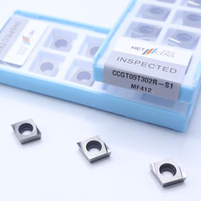 China CCGT04 CCGT06 CCGT09 Carbide draaiinzet, Carbide CNC draaiinzet In S1 Sharp Chip Breaker Te koop