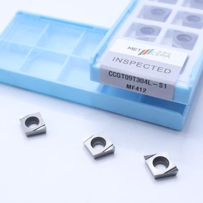 China CCGT04 CCGT06 CCGT09 Carbide draaiinzet, Carbide CNC draaiinzet In S1 Sharp Chip Breaker Te koop