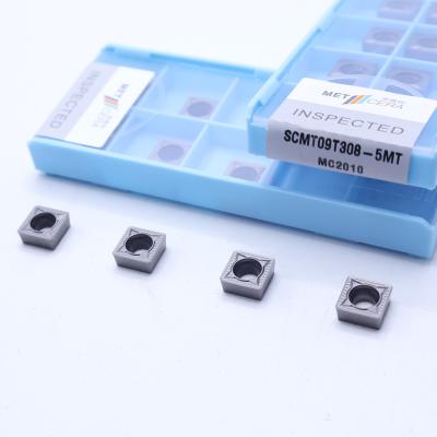 Chine SCMT09 inserts de tournage CNC positifs avec débroussailleuses semi-finis de 5 MT, inserts de tournage Cermet à vendre