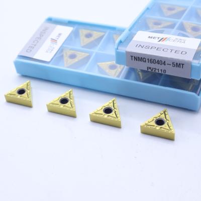 Chine TNMG16 inserts de tournage CNC négatifs avec débroussailleuses semi-finis de 5 MT, inserts de tournage Cermet à vendre