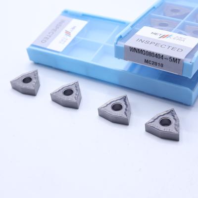 Chine WNMG08 inserts de tournage CNC négatifs avec débroussailleuses semi-finis de 5 MT, inserts de tournage Cermet à vendre