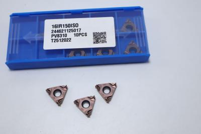 China Carbide Insert CNC Threading Inserts,Internal-thread,16IR150ISO 16IR200ISO 16IR300ISO PV8310 for sale