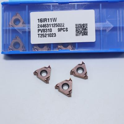 China Carbide Insert CNC Thread Cutting Inserts, WHITWORTH, Internal-thread, 16IR11W PV8310 for sale