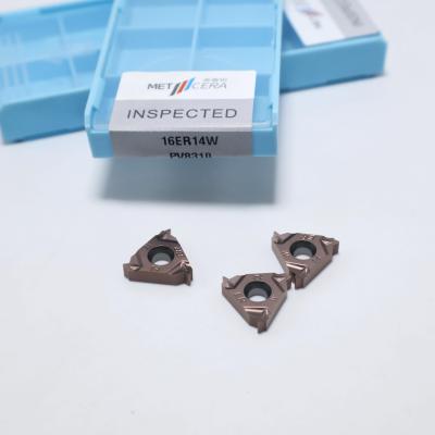 China Carbide Insert CNC Threading Inserts,External-thread,WHITWORTH , 16ER11W 16ER14W PV8310 for sale