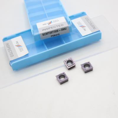 China SCMT09T308  90° Square Carbide Turning Inserts for Steel, Stainless Steel in 3MU chipbreaker for sale
