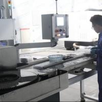China Long Tool Life Hard Turning Inserts , Lathe Machine Inserts TiCN Cermet Material DCMT0702 for sale