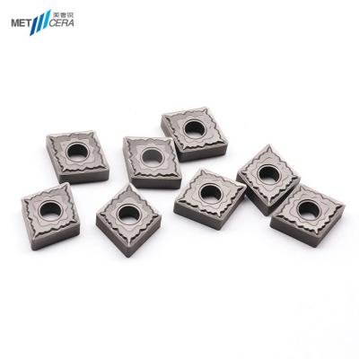 Chine Stainless Steel Finishing HRA92.5 PVD Coating Cermet Turning Inserts à vendre