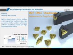 WNMG08 Negative Carbide Turning Insert with 5MT Chipbreaker for steel, alloy steel,stainless steel