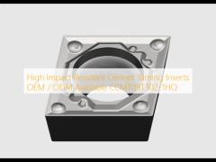 High Impact Resistant Cermet Turning Inserts OEM / ODM Available CCMT09T302-1HQ