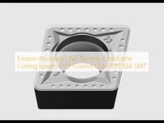 Erosion Resistant CNC Turning Tools Lathe Cutting Inserts PVD Coated CCMT09T304-5MT