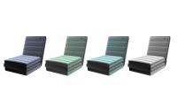 China Black Polyester Foldable Massage Mattress With Remote Control for sale