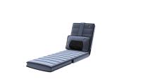 China Black Polyester Foldable Massage Mattress With Remote Control for sale
