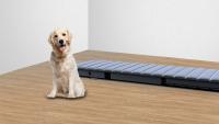 China Black Polyester Foldable Massage Mattress With Remote Control for sale