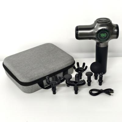 China GT-massagepistool. Massagepistool voor diepweefsel, rug- en nekmassage voor pijnverlichting, spierpercussiemassage, handbediende boodschapper met 8 hoofden en stil Te koop