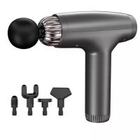 China 5 Interchangeable Heads Deep Tissue Massage Gun and Adjustable Intensity for sale