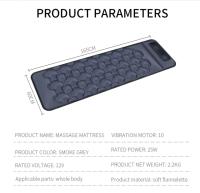 China Promotes Circulation Foldable Massage Mattress 9 Massage Model With Heating for sale