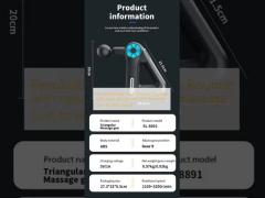Customized Massager Gun 1100-3200rpm Speed for Optimal Performance in Athletes and Fitness Enthusiasts
