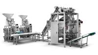 China Automatic Vertical Weighing Packing Machine 220V 8000ml for Granules Snacks Hardware for sale