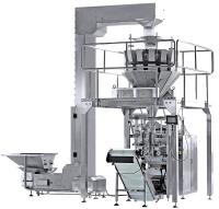 China Automatic Vertical Weighing Packing Machine 220V 8000ml for Granules Snacks Hardware for sale
