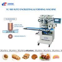 China CE Auto Mooncake Encrusting Machine 1.5kw Crystal Mooncake Making Machine for sale