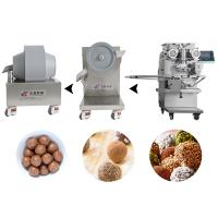 China Encrusting Date Ball Maker 220V 380V Protein Ball Making Machine for sale