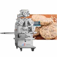 China Fully Automatic Biscuit Making Machine 4.5kw Cookie Encrusting Equipment for sale