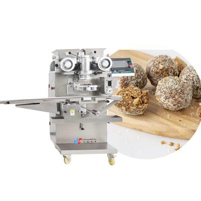 China OEM Protein Ball Rolling Machine Date Ball Encrusting Machinery for sale